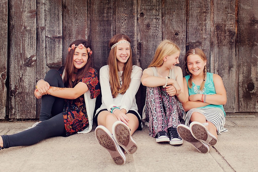 Tween Portrait Sessions in Indianapolis - Piper + Claire